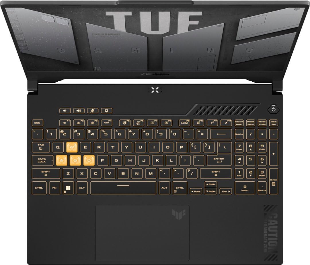 ASUS 2023 Newest TUF Gaming Laptop, 15.6" FHD 144Hz Display, Intel Core i7-12700H (14 cores), NVIDIA GeForce RTX 4060, 32GB RAM, 1TB SSD, Wi-Fi 6, Backlit Keyboard, Numeric Keypad, Windows 11 Home