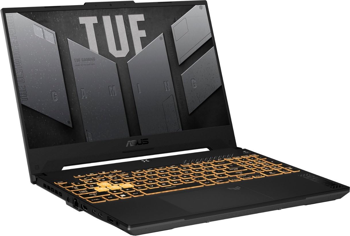 ASUS 2023 Newest TUF Gaming Laptop, 15.6" FHD 144Hz Display, Intel Core i7-12700H (14 cores), NVIDIA GeForce RTX 4060, 32GB RAM, 1TB SSD, Wi-Fi 6, Backlit Keyboard, Numeric Keypad, Windows 11 Home