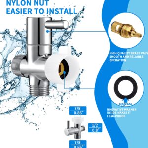 Toilet Handheld Bidet Water Sprayer: Muslim Shower Hand Held Bidet Sprayer Hose Set for Cloth Diaper Washer Bathroom Sink Toilets Bidets Cleaning Faucet Jet Spray Valve Attachment Kit Stainless Steel