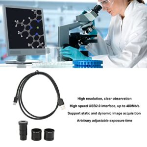 USB Microscope Camera, Microscope Camera Static Image Acquisition Adjustable Exposure Time Clear Image USB Connection for Windows 2000 for Traffic Management