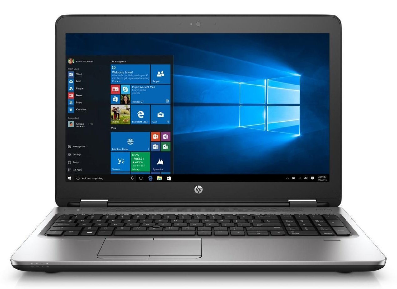 HP ProBook 650 G3 15.6" FHD (1920x1080) Business Laptop, Intel Dual Core i7-7820HQ, 2.9GHz Up to 3.9GHz, 16GB Ram, 512GB SSD, Backlit Keyboard, Finger Printer, Camera, Win 10 Pro (Renewed)