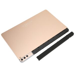 MAVIS LAVEN Calling Tablet, Gold 10 Inch Tablet 1920x1080 IPS OctaCore Processor 100-240V Fast Charge 11.0 (US Plug)