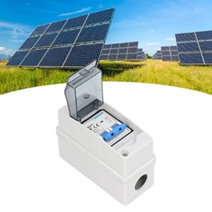 DC1000V 50A Disconnect Switch Solar Photovoltaic DC Distribution Box Solar Panel Solar Inverter Distribution Box IP65 Waterproof PV Solar Miniature Circuit Breaker for Home RV Car