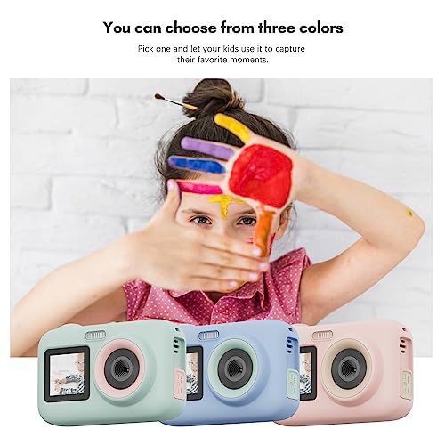 XIXIAN 1080P Digital Camera Kids Camera 12MP HD Children Digital Video Camera Kids Selfie Camera for Boys And Girls 2.4-inch LCD Screen Dual Lenses Birthday Gift Festival Gift Great Gift for Childeren