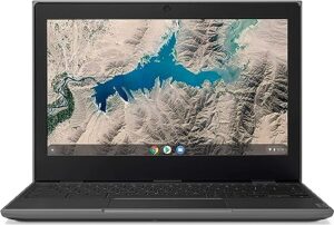 lenovo 100e 2nd gen 11.6" rugged & spill resistant laptop hd chromebook laptop 81ma000tus armv8 processor rev2 (v8l) 4gb ram 32gb ssd (renewed)