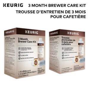 Keurig K-Classic Single Serve K-Cup Pod Coffee Maker Descaling and Cleaning Kit