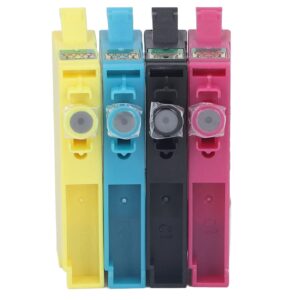 Printer Ink Cartridge Set, Printer Ink Cartridge,4 Color Ink Cartridge Photo Printer for SX230, Printer Ink Cartridge