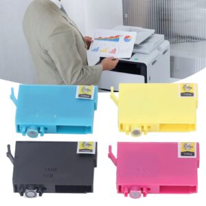 Printer Ink Cartridge Set, Printer Ink Cartridge,4 Color Ink Cartridge Photo Printer for SX230, Printer Ink Cartridge