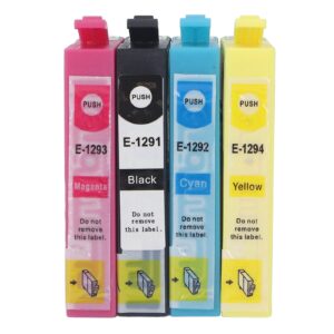 Printer Ink Cartridge Set, Printer Ink Cartridge,4 Color Ink Cartridge Photo Printer for SX230, Printer Ink Cartridge