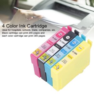 Printer Ink Cartridge Set, Printer Ink Cartridge,4 Color Ink Cartridge Photo Printer for SX230, Printer Ink Cartridge