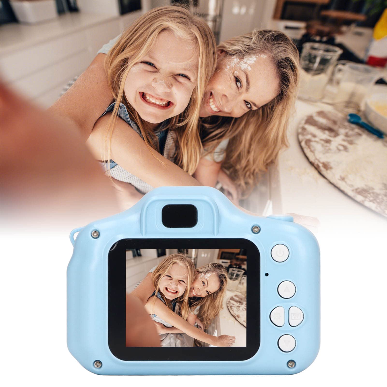 Kids Camera Video Mini Camera X2 400Mah 2.0In Toys Gift Birthday USB Photograph 2.0In IPS Screen Cute Document Cameras