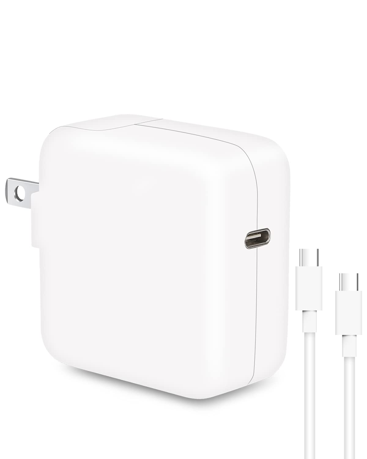 65W USB C Charger,Type C GaN III PD 3.0 Wall Charger Fast Charging for iPhone 15/14/13,MacBook Pro/Air, iPad Pro/Air,Samsung Galaxy S22/S21,Pixel,Switch and Android Series,6.6ft USB C to C Cable