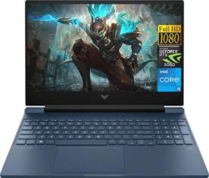 hp 2023 newest victus gaming laptop, 15.6" 144 hz display, intel core i5-13420h processor, nvidia geforce rtx 3050 graphics, 64gb ram, 2tb ssd, backlit keyboard, wi-fi 6, windows 11 home