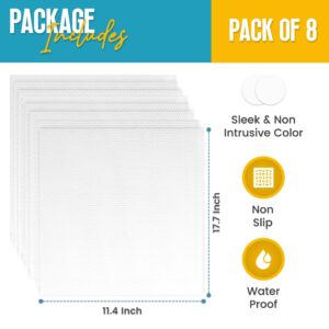 2 Pack Oven Liners and 8 Pack Fridge Liner Sheets Bundle: Shield Your Spaces with Ease - Clean Cooking & Fresh Cooling!