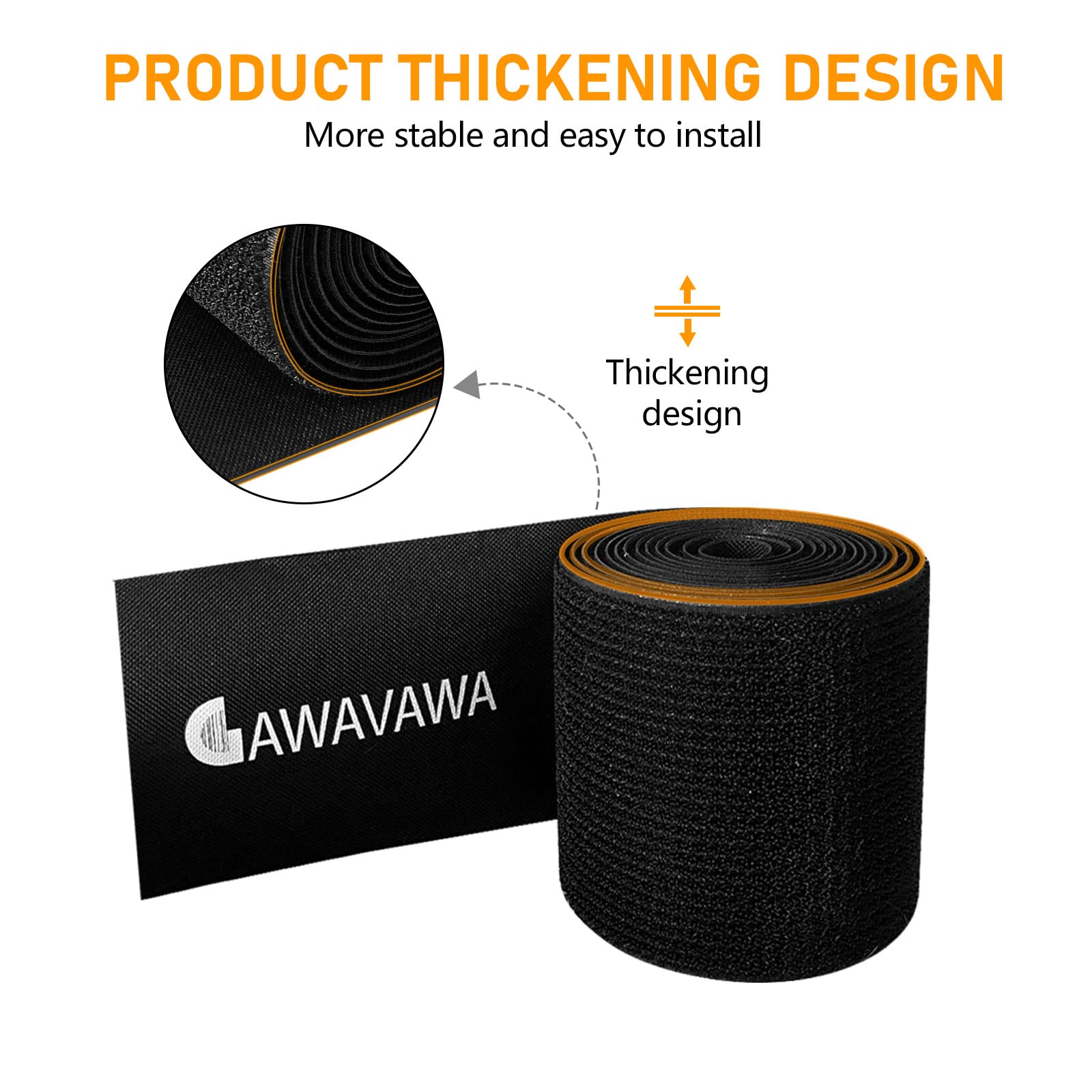 GAWAVAWA Toy Blocker for Under Couch Adjustable and Thickened Upgraded Gap Bumper for Under Furniture-Stop Things from Rolling Under Sofa,Bed,Strong Adhesive Baffle, Easy to Install-4.3in*9.8Foot