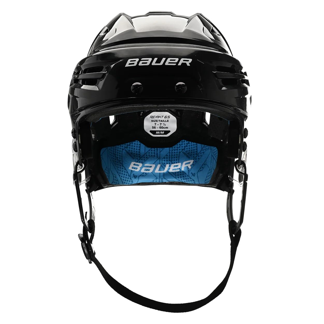 Bauer Re-Akt 65 Hockey Helmet, Senior (Small, Black)