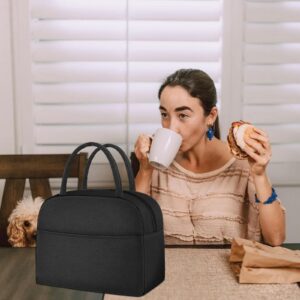 Lunch Bag Women Insulated Lunch Box for Women Men Adult Large Capacity Poratable Reusable Lunch Tote Bag Small Cute Cooler Bag for Work School Travel Picnic