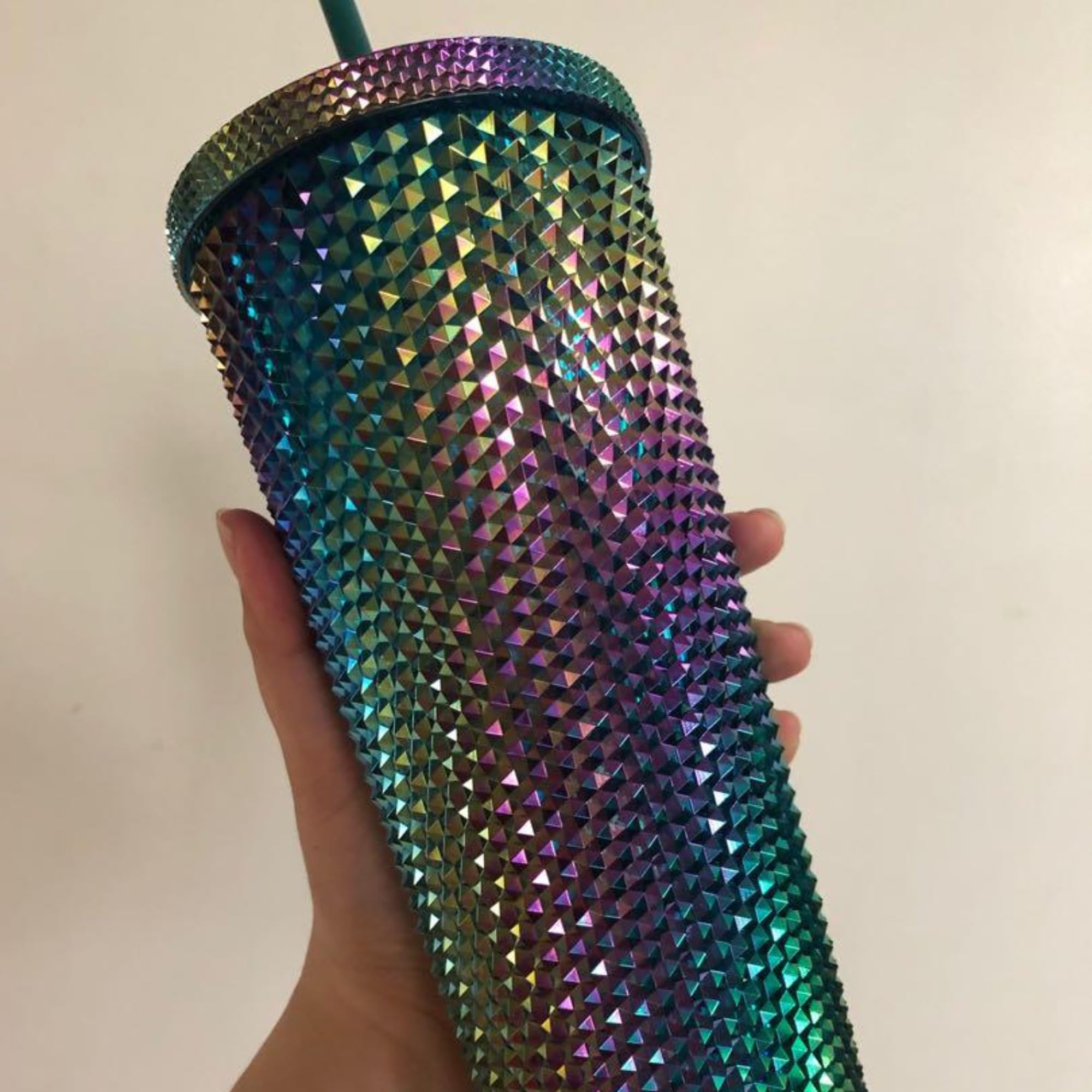 Starbucks Halloween 2023 Oil Slick Rainbow Iridescent Venti Tumbler 24oz