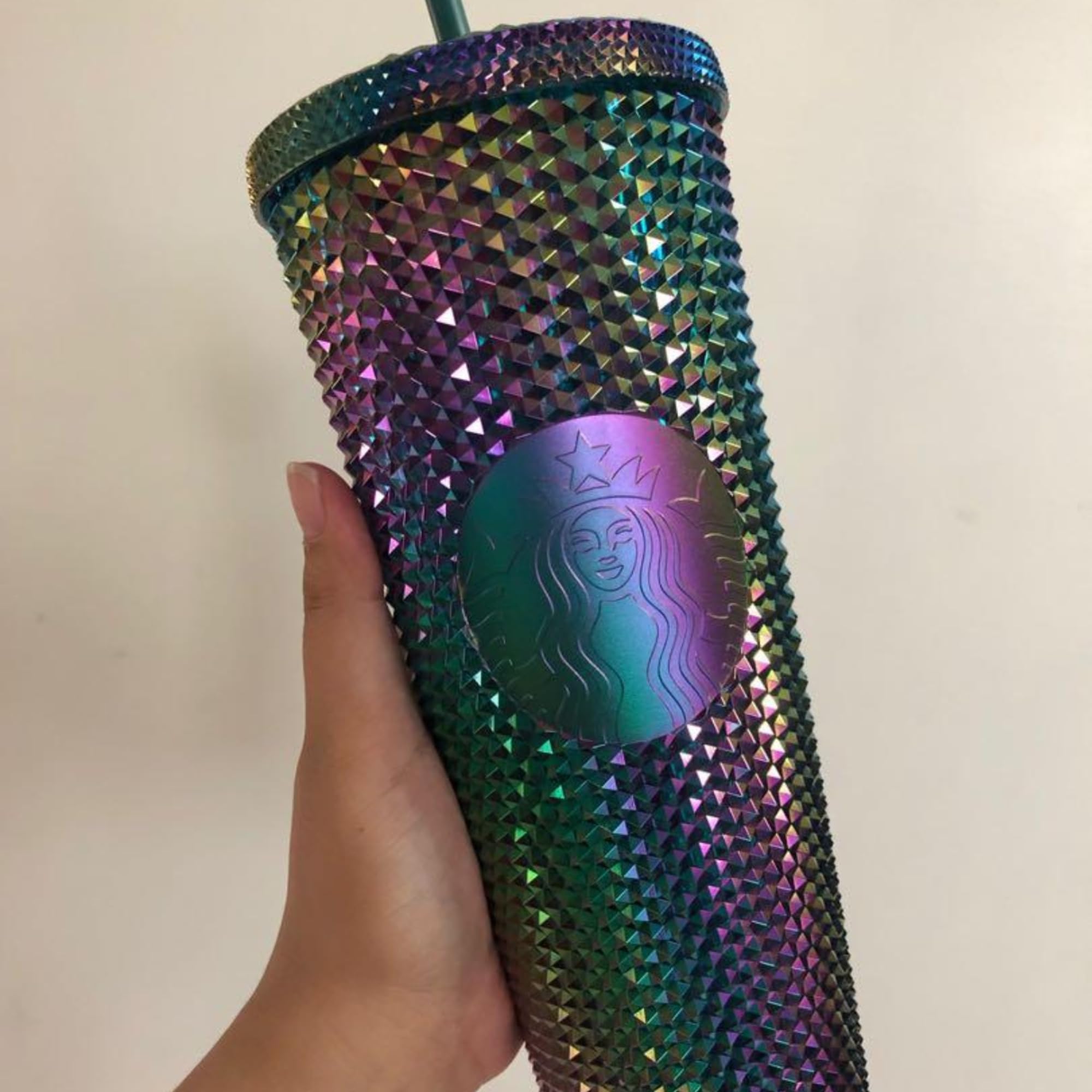 Starbucks Halloween 2023 Oil Slick Rainbow Iridescent Venti Tumbler 24oz