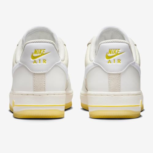 Nike Air Force 1 '07 Low Womens Summit White/White-Opti Yellow Size 6