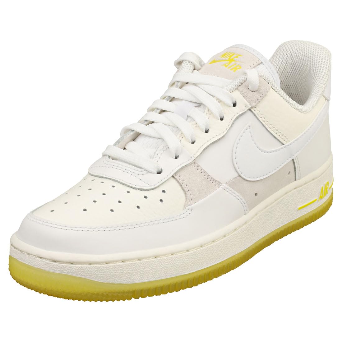 Nike Air Force 1 '07 Low Womens Summit White/White-Opti Yellow Size 6.5