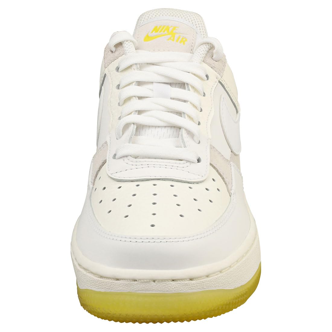 Nike Air Force 1 '07 Low Womens Summit White/White-Opti Yellow Size 6.5