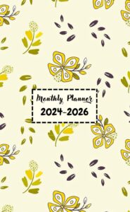 3 year pocket calendar 2024-2026 for purse: 3 year pocket calendar january 2024 to december 2026 small with federal holidays