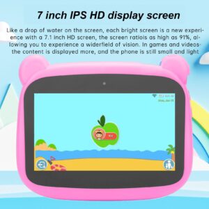 Haofy Kids Tablet, US Plug 100‑240V 32GB ROM Dual Camera HD Tablet Dual Band for Ebook (US Plug)