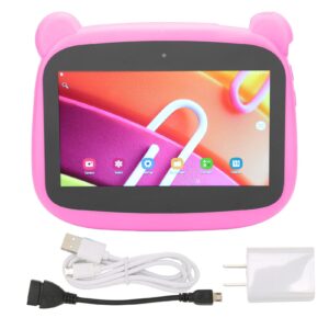 Haofy Kids Tablet, US Plug 100‑240V 32GB ROM Dual Camera HD Tablet Dual Band for Ebook (US Plug)