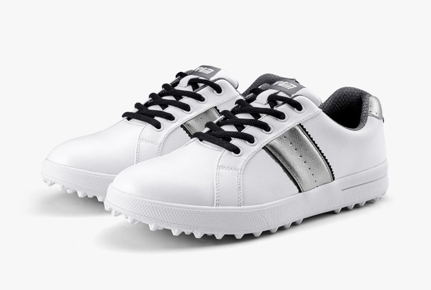 Ybberik Women's Golf Shoes Spikeless Breathable Grey