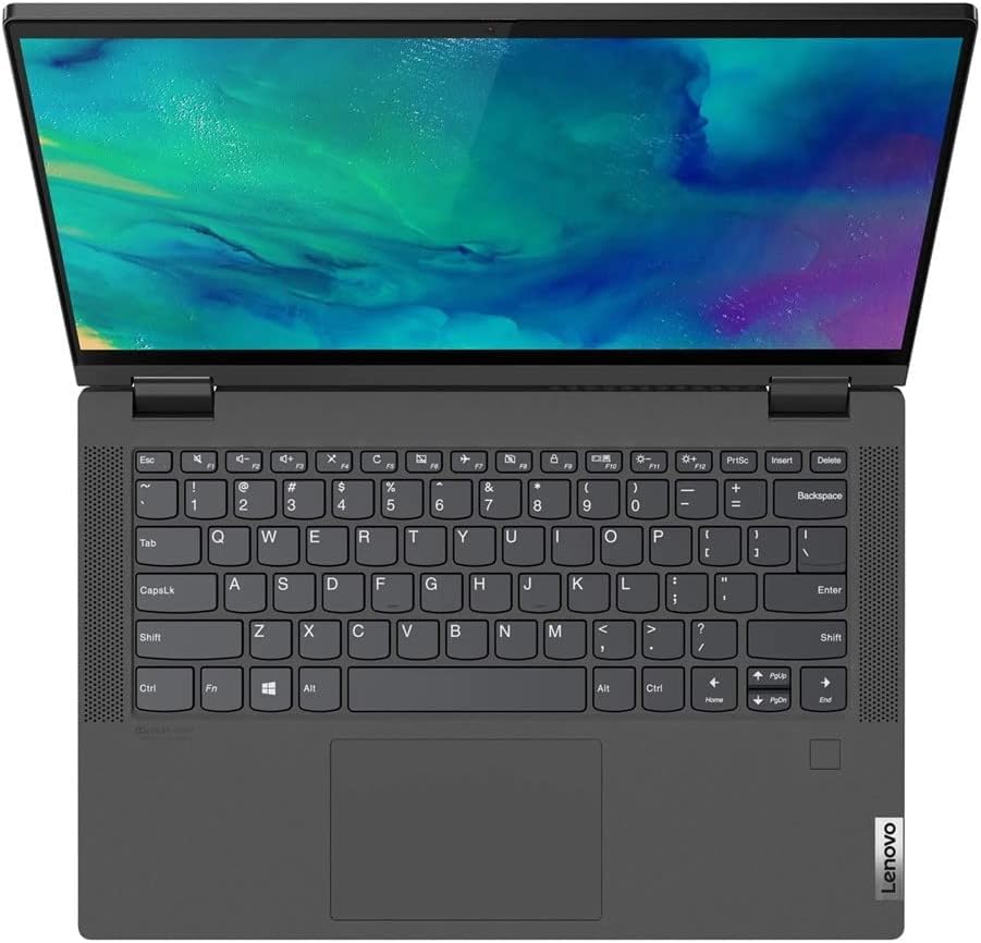 Lenovo Ideapad Flex 5i 14" FHD 2-in-1 Touchscreen Laptop, Intel Core i3-1115G4, 4GB RAM, 1TB SSD, Graphite Gray, Fingerprint Reader, Windows 10 Home + Accessories