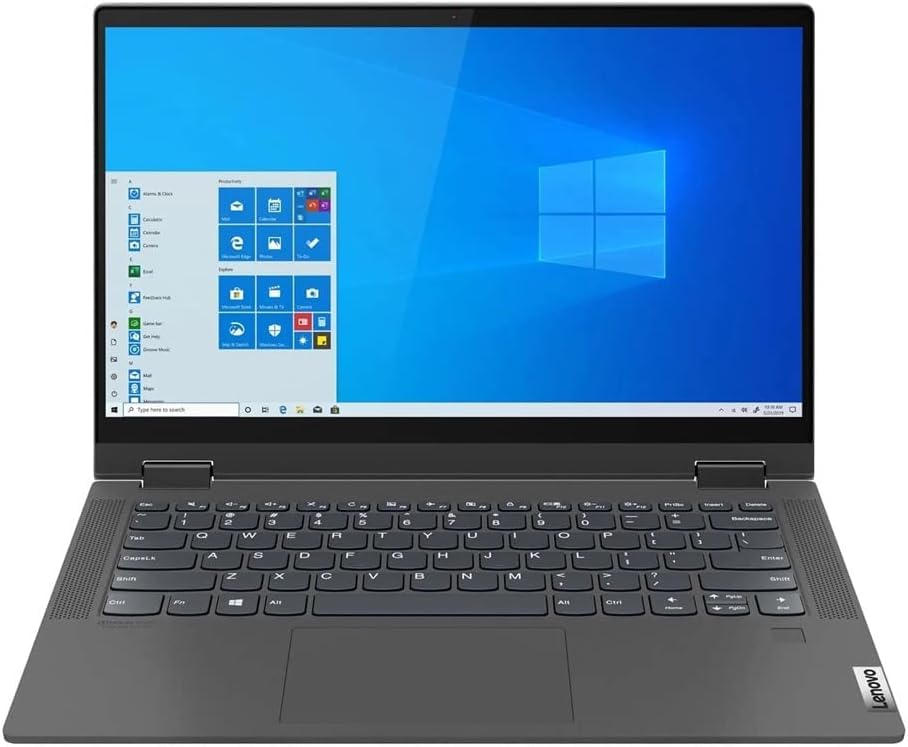 Lenovo Ideapad Flex 5i 14" FHD 2-in-1 Touchscreen Laptop, Intel Core i3-1115G4, 4GB RAM, 1TB SSD, Graphite Gray, Fingerprint Reader, Windows 10 Home + Accessories