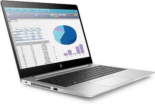 HP Elitebook MT44 14" FHD Business Laptop AMD Ryzen 3 2300U 16GB RAM 256GB SSD WiFi, Camera, Fingerprint Reader, Windows 10 pro (Renewed)