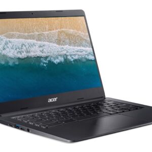 Acer 14" FHD Touchscreen Chromebook Laptop, Dual-Core Intel Celeron N4020, 4GB LPDDR4 RAM, 64GB eMMC Storage, Up to 12.5hrs Battery Life, WiFi, USB-C, Webcam, Chrome OS, w/CUE Accessories