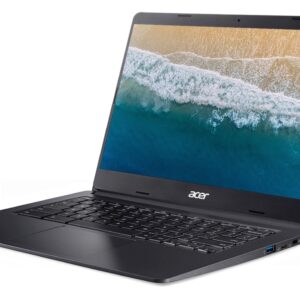 Acer 14" FHD Touchscreen Chromebook Laptop, Dual-Core Intel Celeron N4020, 4GB LPDDR4 RAM, 64GB eMMC Storage, Up to 12.5hrs Battery Life, WiFi, USB-C, Webcam, Chrome OS, w/CUE Accessories