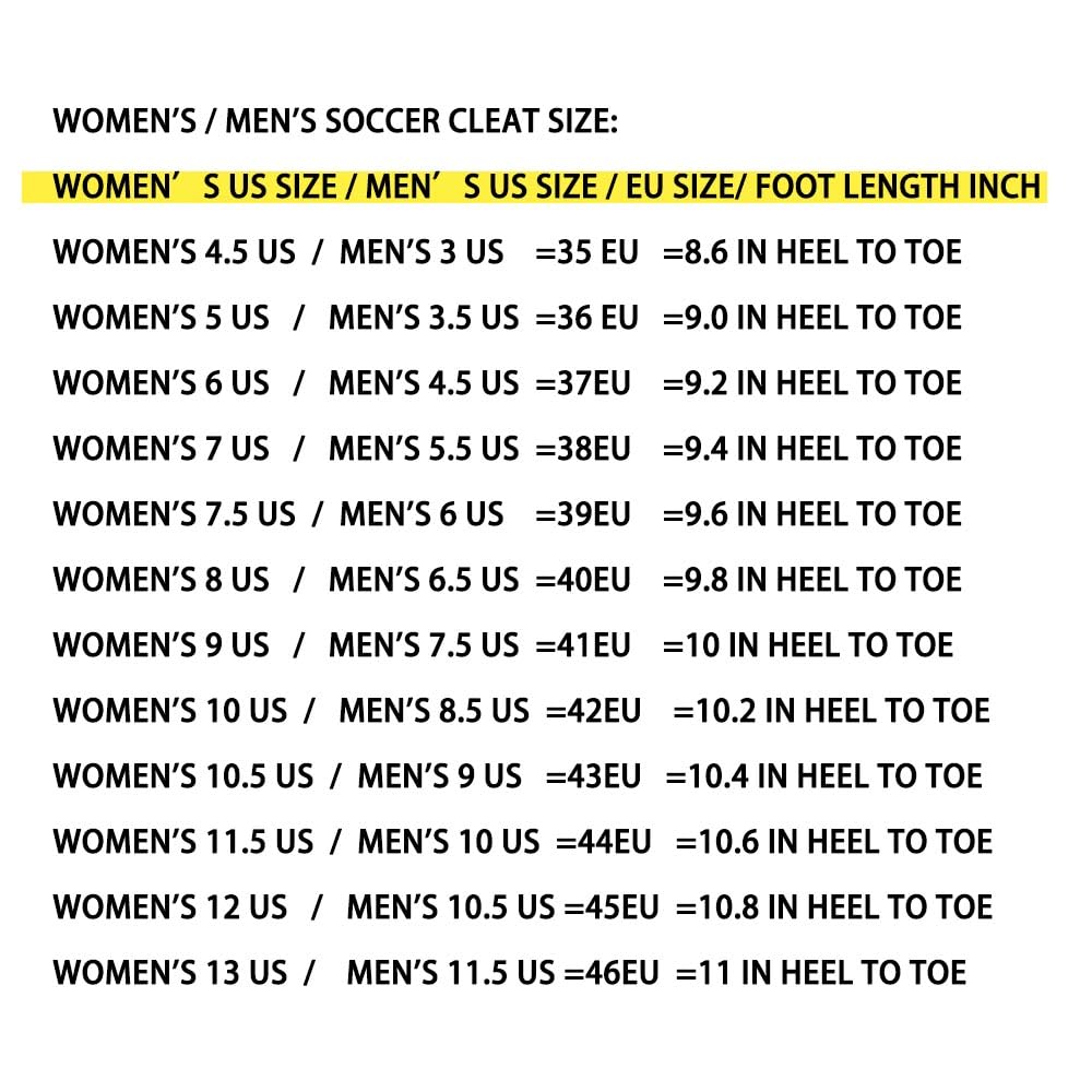 MEBAMY Soccer Cleats Football Shoes Lightweight Soccer Boots AG TF Spike Sneaker Firm Ground Turf Outdoor Indoor Training Ankle Shoes