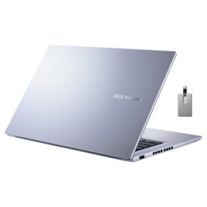 asus vivobook 14 14" fhd lightweight laptop, intel core i5 1240p, 16gb ram, 512gb ssd, backlit keyboard, iris xe graphics, hd camera, fingerprint sensor, win 11 pro, wifi 6, sliver, 32gb usb card