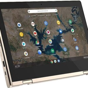 Lenovo Chromebook C340 2-in-1-11.6" HD Touchscreen - Celeron N4000-4GB - 64GB eMMC - Gold (Renewed)