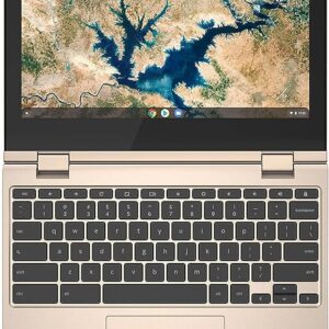 Lenovo Chromebook C340 2-in-1-11.6" HD Touchscreen - Celeron N4000-4GB - 64GB eMMC - Gold (Renewed)