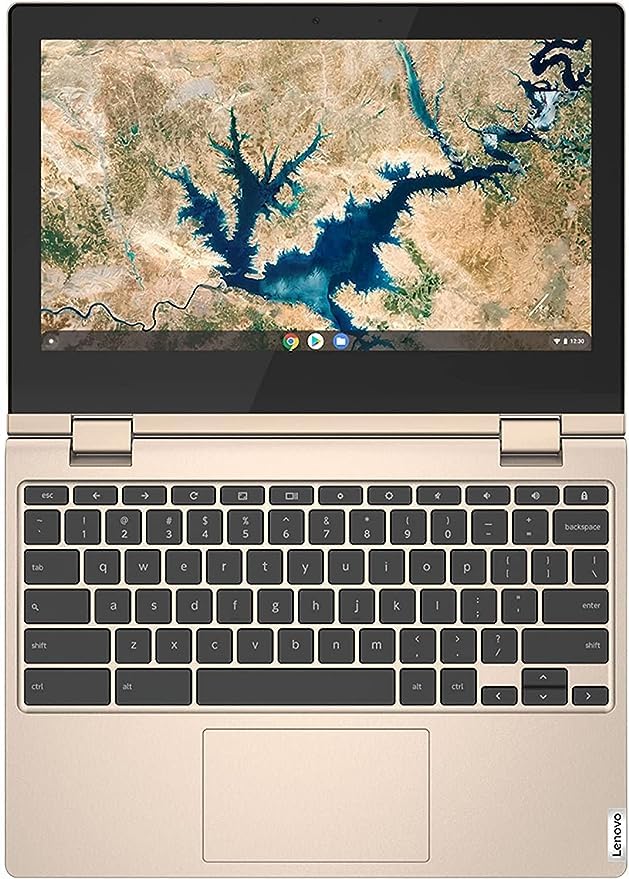 Lenovo Chromebook C340 2-in-1-11.6" HD Touchscreen - Celeron N4000-4GB - 64GB eMMC - Gold (Renewed)