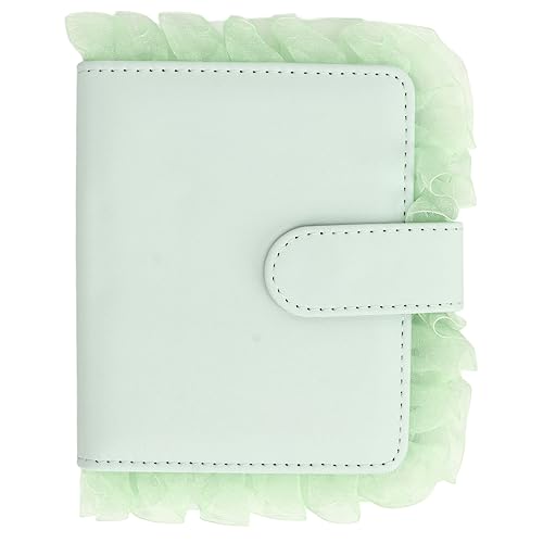 Camera Picture Album, High Transparency 64 Pockets Light Buckle Design Mini Film Photo Album for Display (Green)