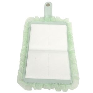 Camera Picture Album, High Transparency 64 Pockets Light Buckle Design Mini Film Photo Album for Display (Green)