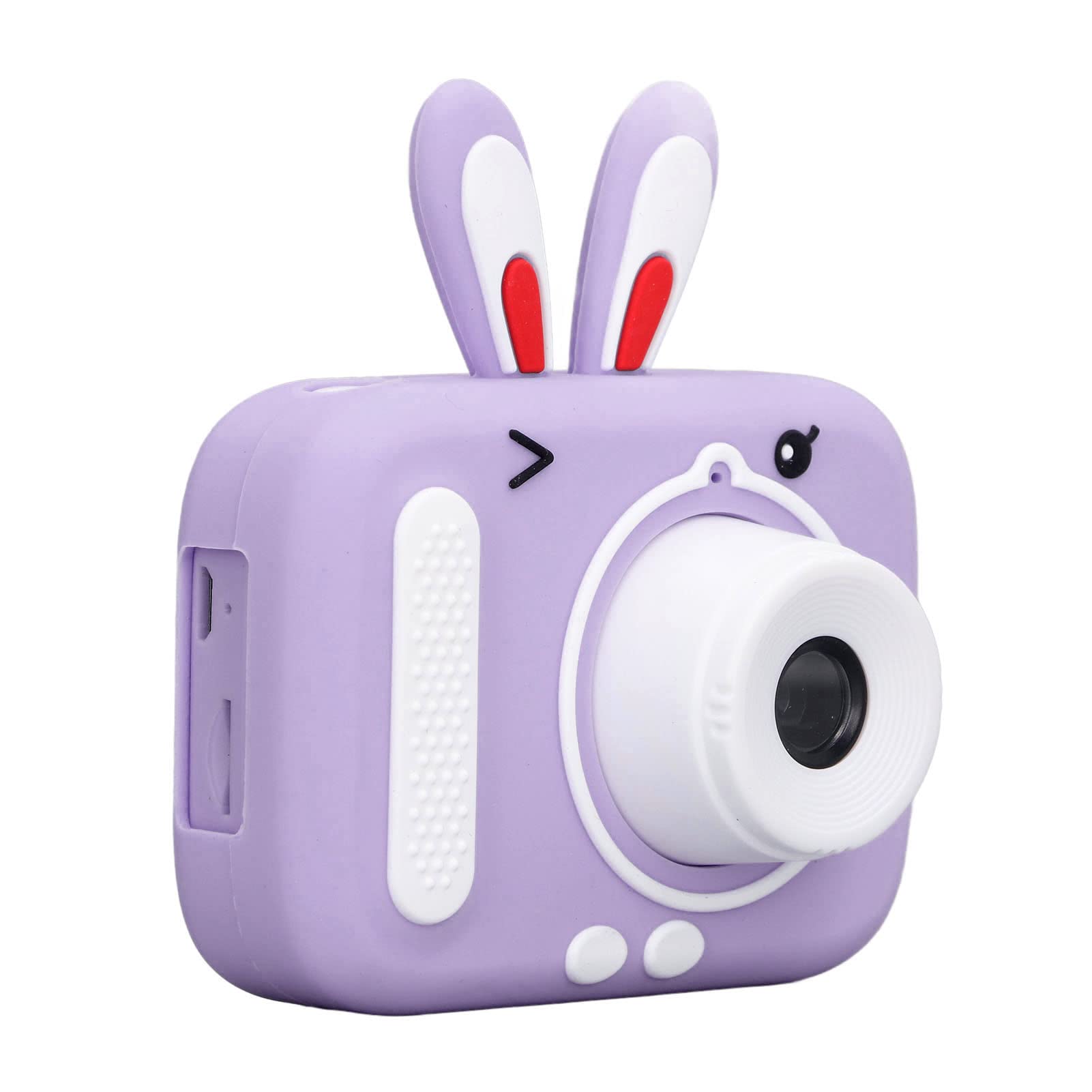 Jopwkuin 1080P Student Camera, 1080P Digital Camera Color Display 20MP 2in for Garden (Purple)