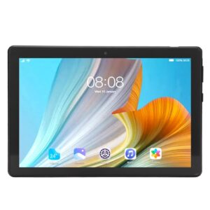 DAUZ 8.1 Inch Calling Tablet Black HD Tablet 4GB 64GB for Android 12 for Gaming (US Plug)