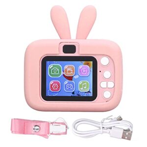 1080P Student Camera, 1080P Digital Camera Color Display 20MP 2in for Garden (Pink)