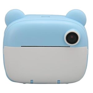 Kids Camera, 2.4 Inch IPS Screen with Auto Focus, Video Recording, Print Camera, USB Charge for Travel