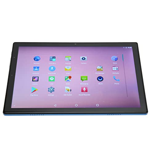 Kufoo Tablet, 10 Inch Tablet Blue 8 Cores CPU 4G Network 5GWIFI for Travel (US Plug)