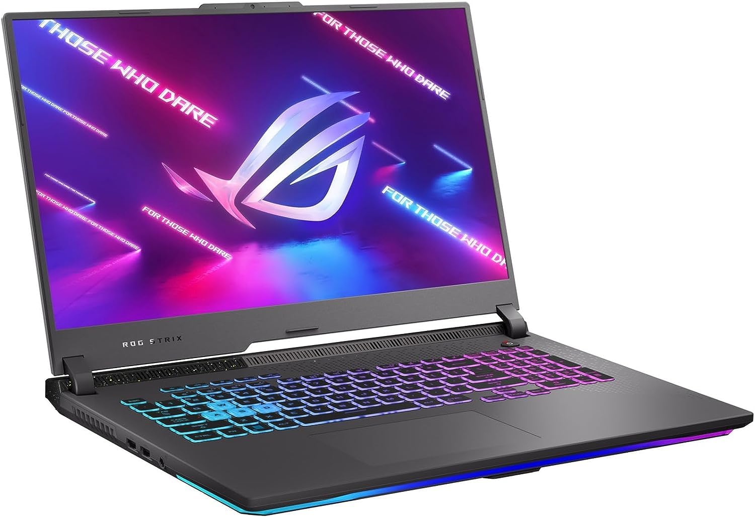 Asus ROG Strix G17 G713 Gaming Laptop 17.3" WQHD IPS 240Hz AMD 12-Core Ryzen 9 7845HX (Beat i9-12900H) 64GB RAM 4TB SSD GeForce RTX 4060 8GB USB-C RGB Backlit Fast Charging Win11 Black + HDMI Cable