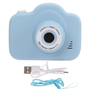 Kids Camera for Boys Girls, Cartoon Child Camera Kids Toy Gift 1080P One Key Video Recording Kids Mini Camera Birthday Gifts for 3 4 5 6 7 8 9 Year Old Girl Boy (Sky Blue)