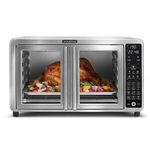 Gourmia XL Digital Air Fryer Toaster Oven with Single-Pull French Doors